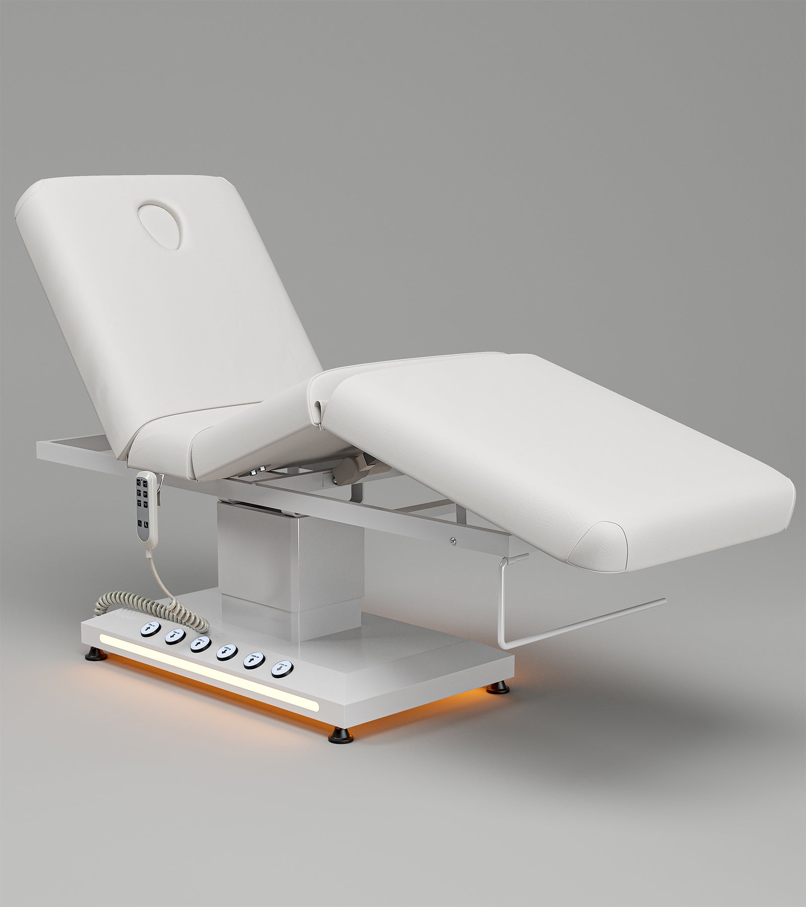 Full Electric Spa Massage Treatment Table, Medical Bed with Independen ...
